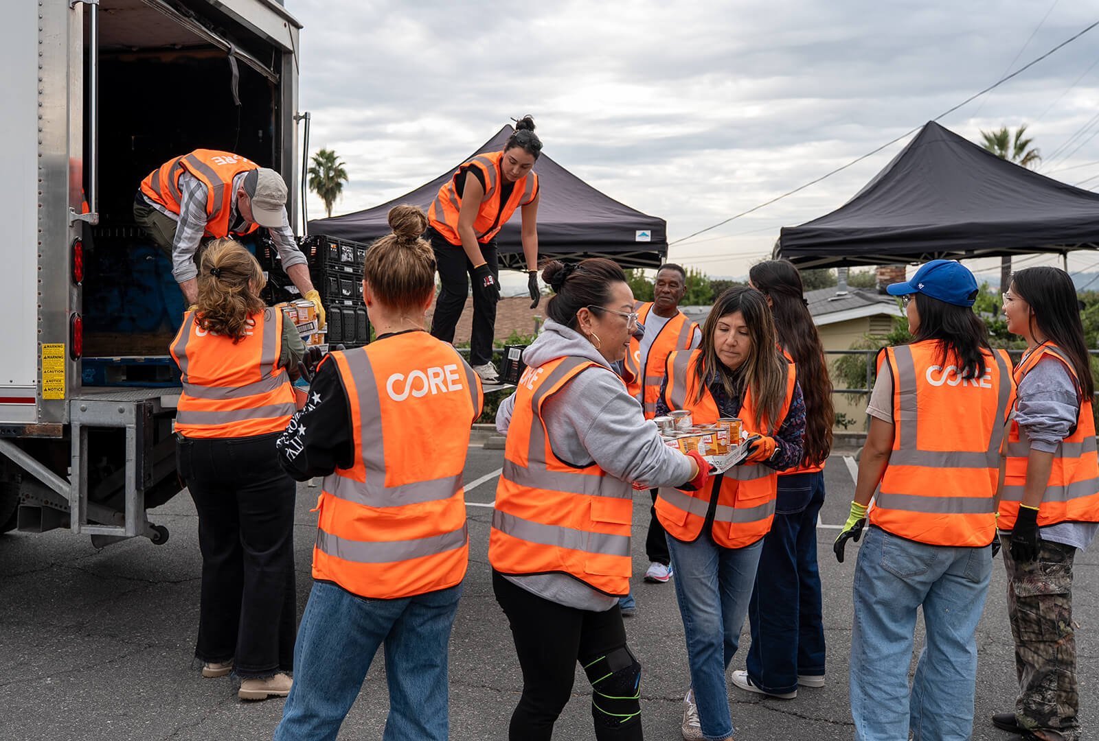 CORE Provides Thanksgiving Meals in Altadena - CORE